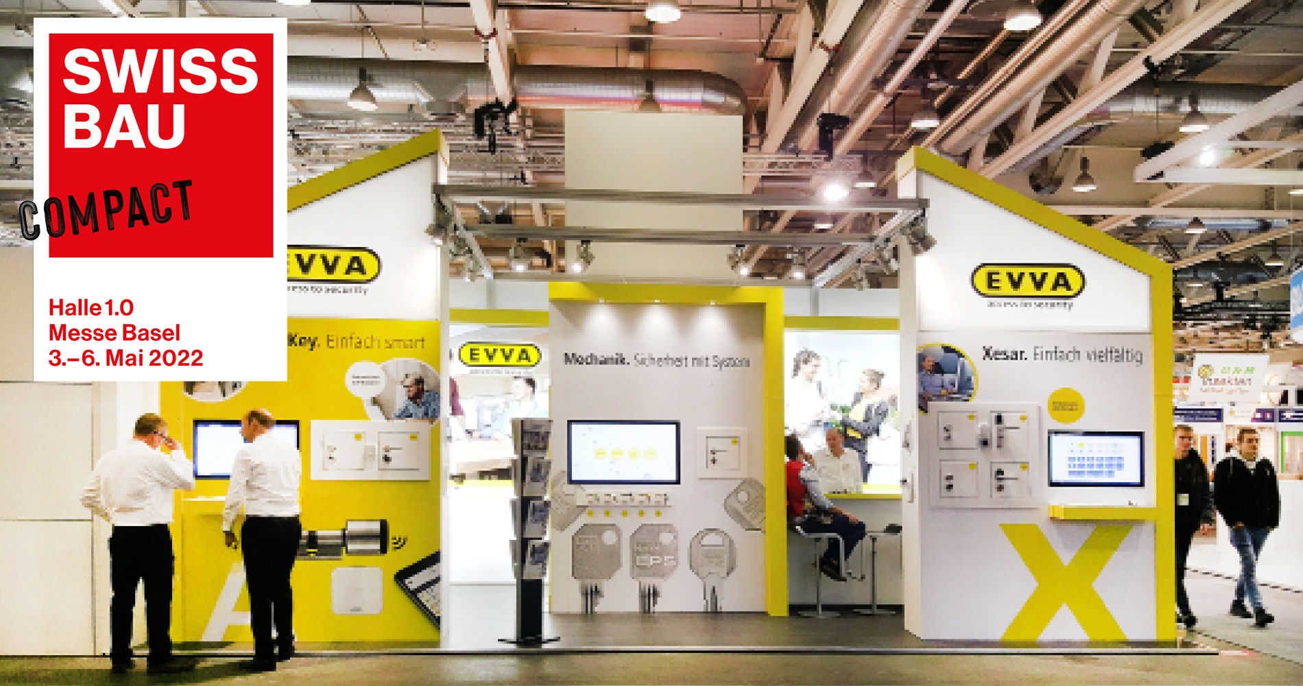 EVVA überzeugt auf der Swissbau «Compact» | EVVA