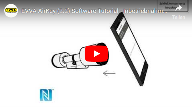 Eenvoudige uitleg: de AirKey Software Tutorial | EVVA