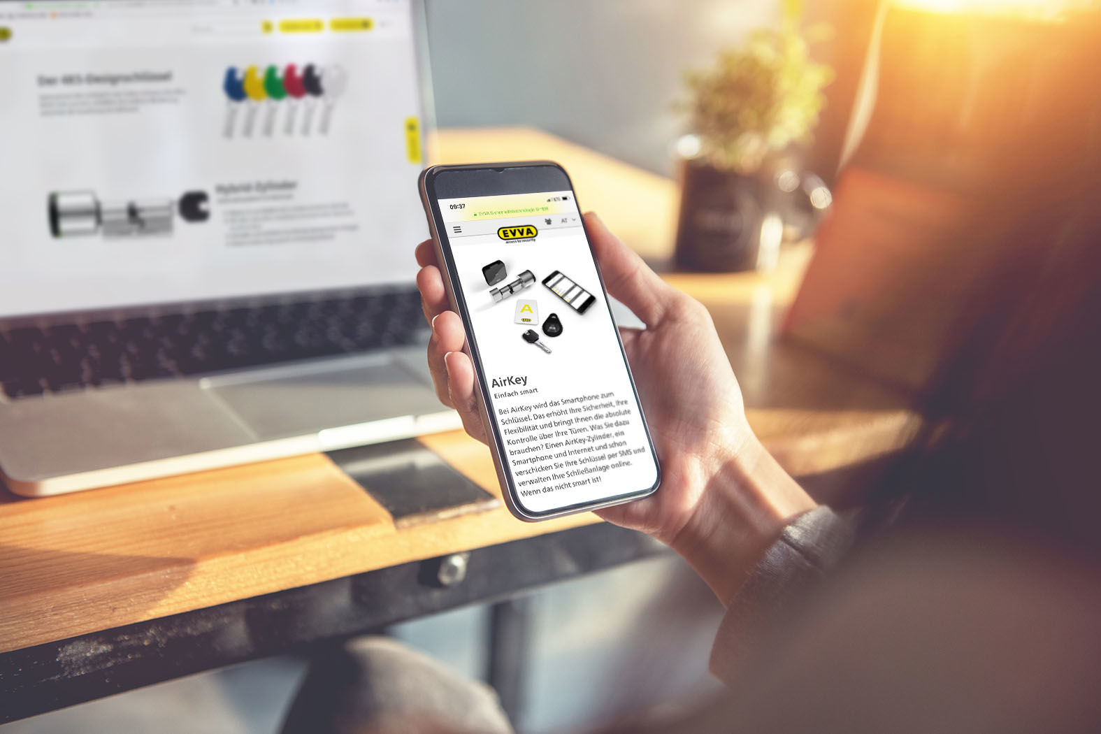 EVVA-Website in neuer Frische | EVVA