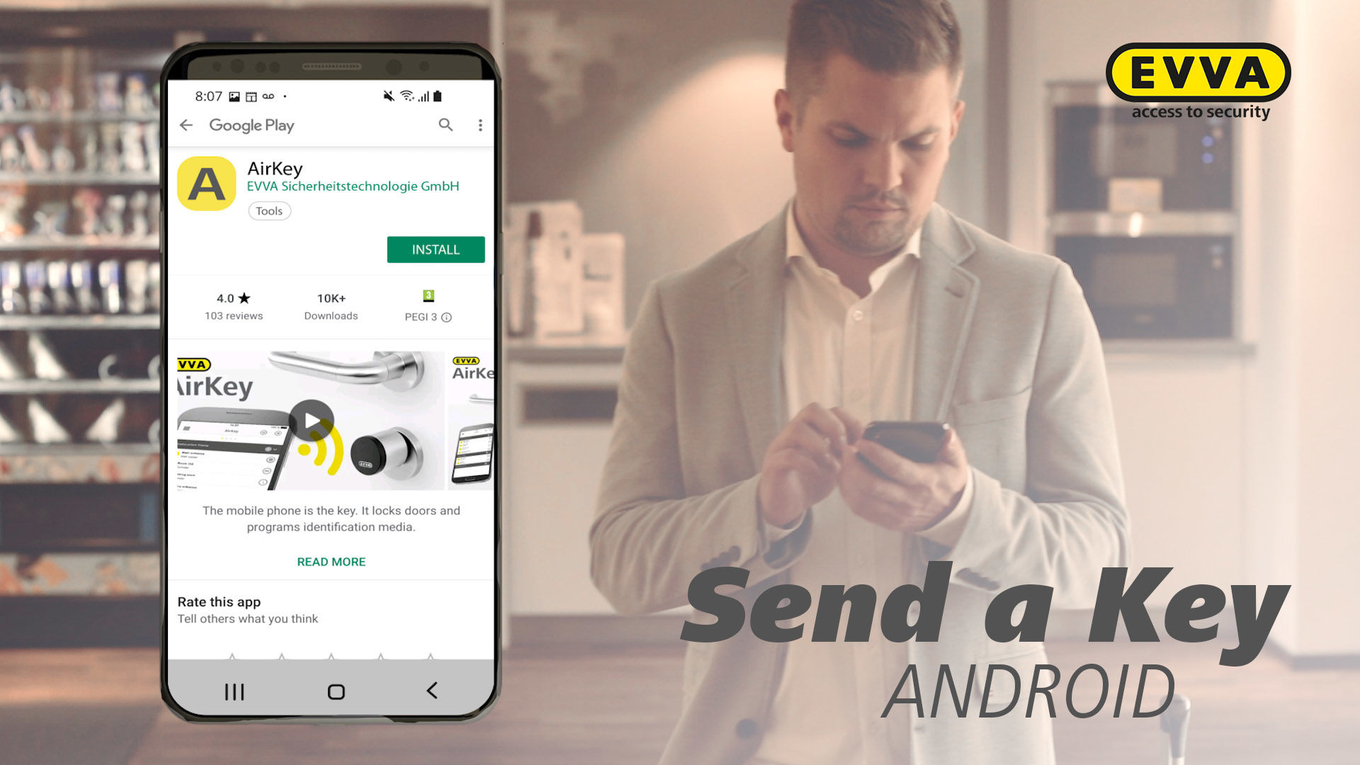 AirKey: „Send a Key“ einfach gemacht | EVVA